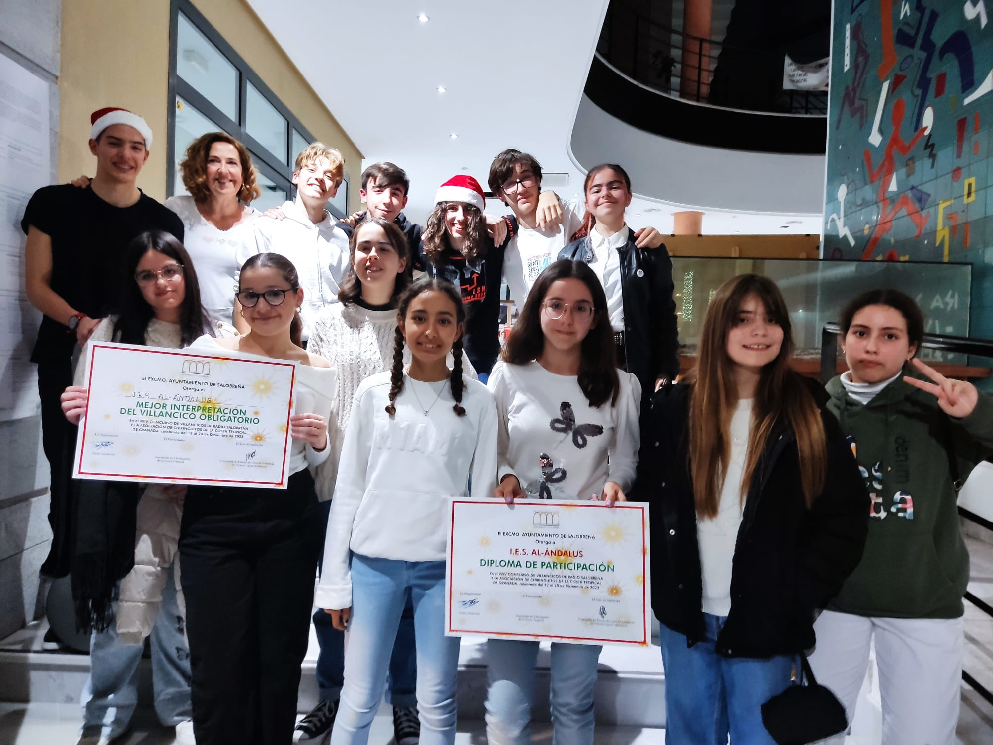 Villancicos en el IES Al Ándalus
